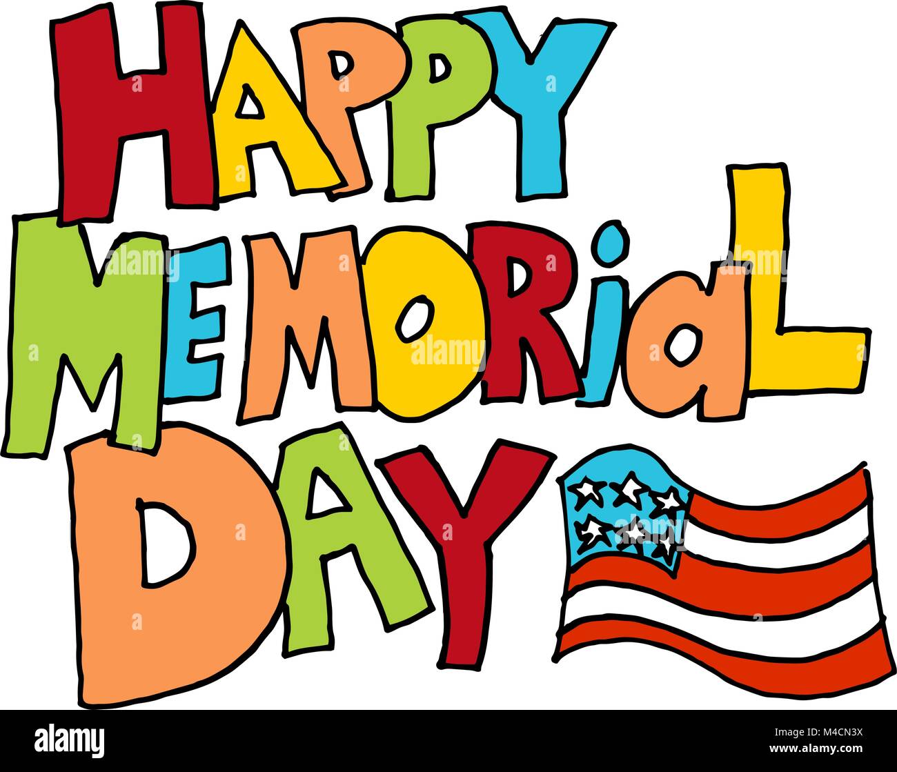 Happy Memorial Day Clip Art