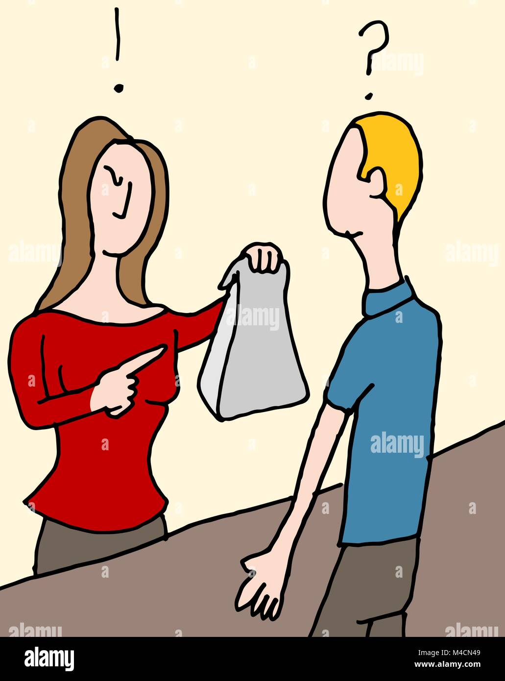 An image of a angry female fast food customer Stock Vector Image & Art ...