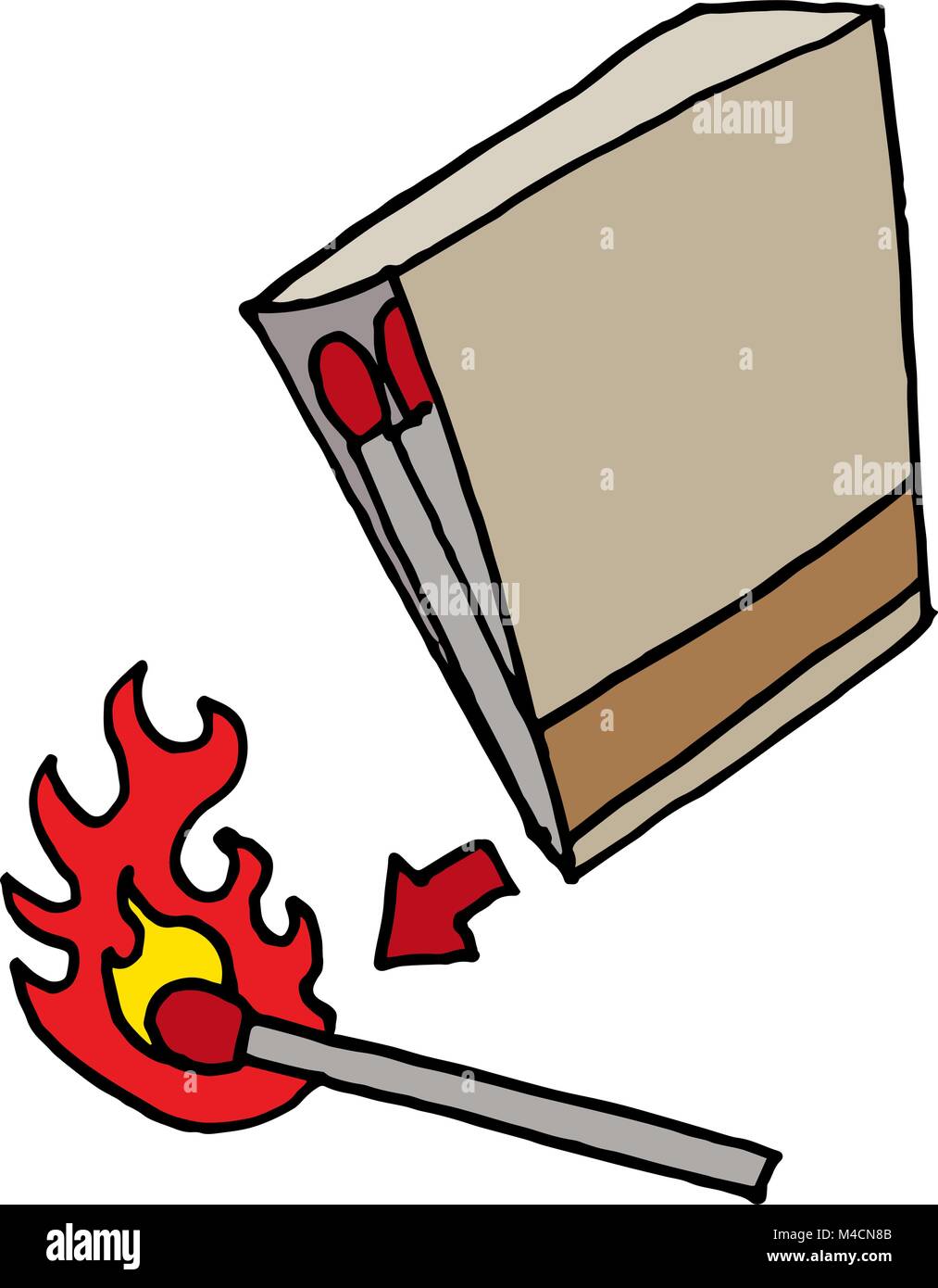 Book matches Stock Vector Images - Alamy