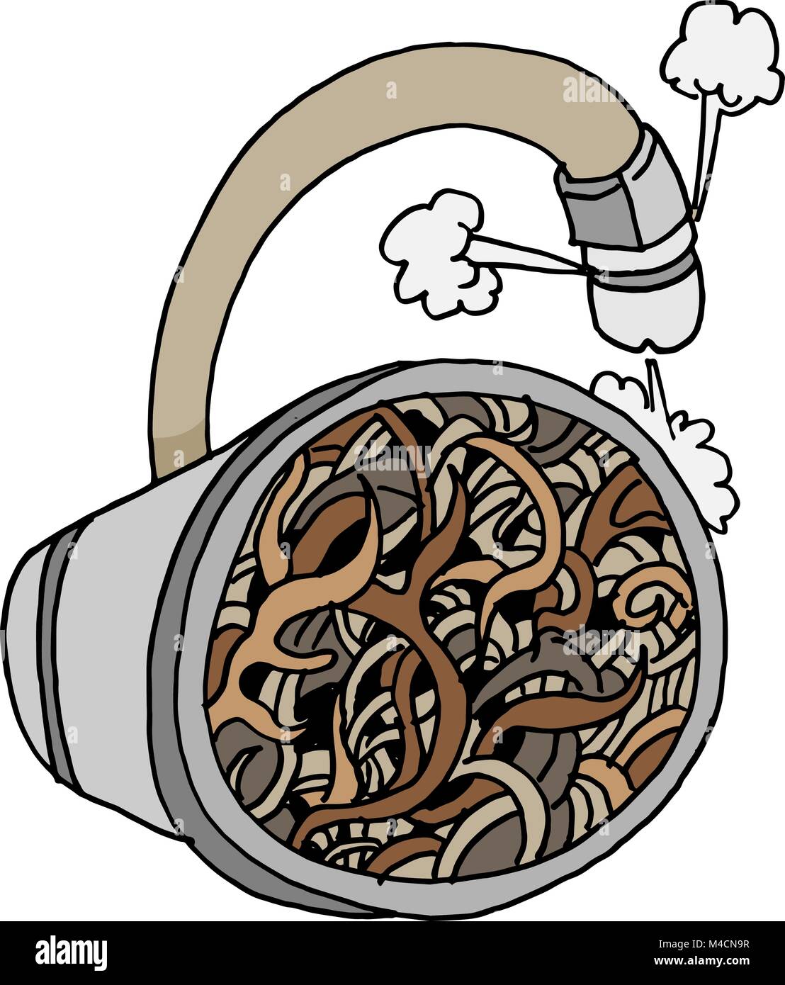 High root pressure Stock Vector Images - Alamy