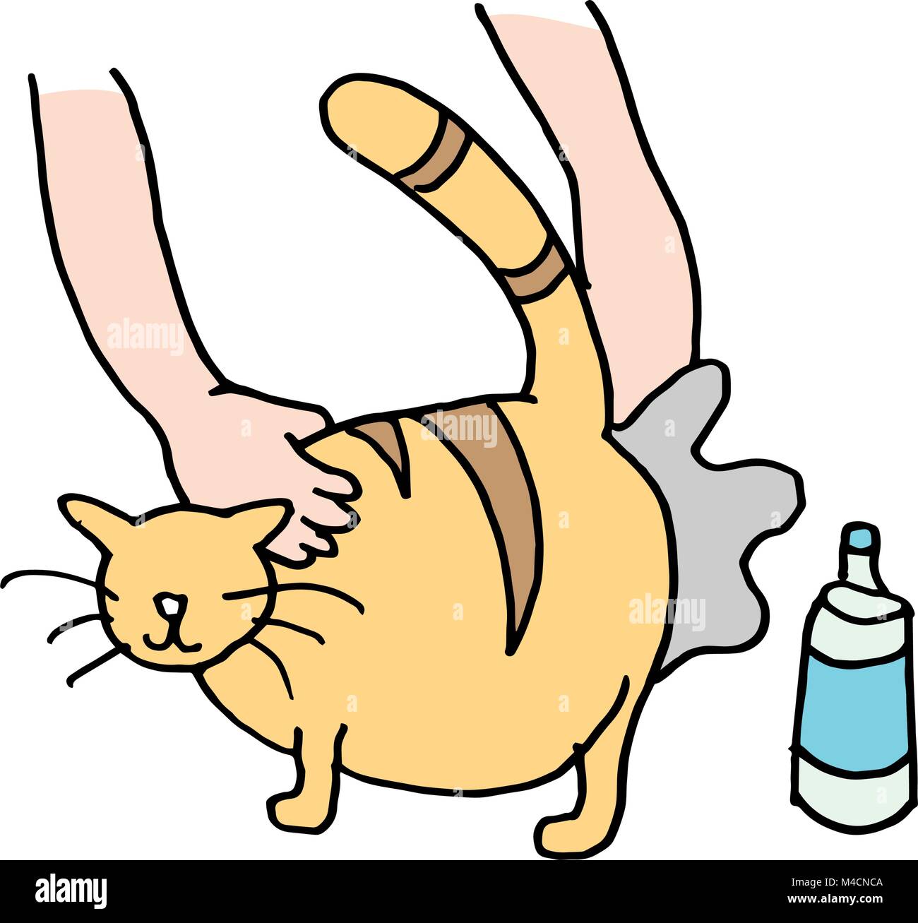 Fat rear end Stock Vector Images - Alamy