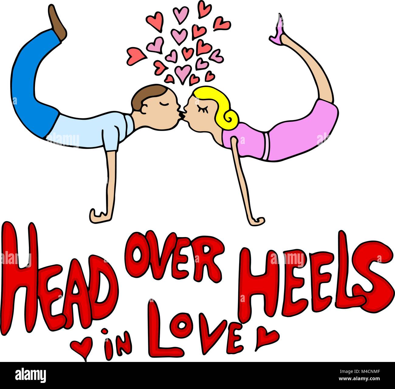 Red heels Stock Vector Images - Alamy