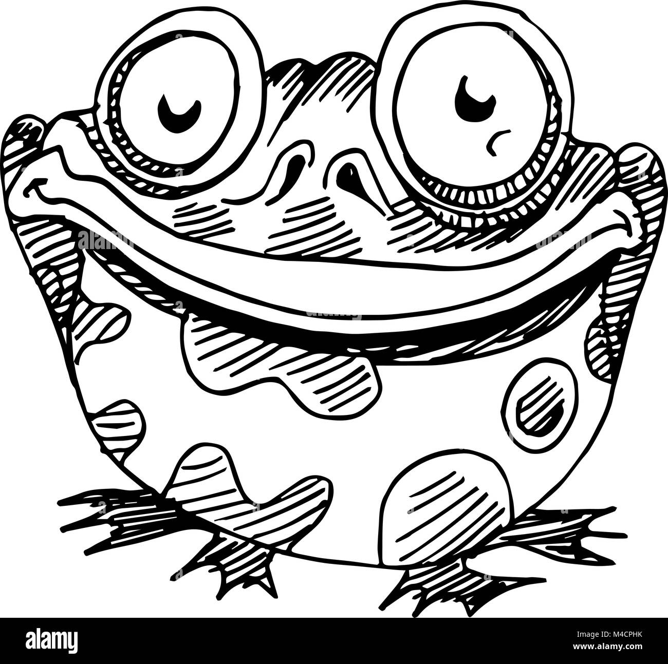 Cartoon fat frog hi-res stock photography and images - Alamy