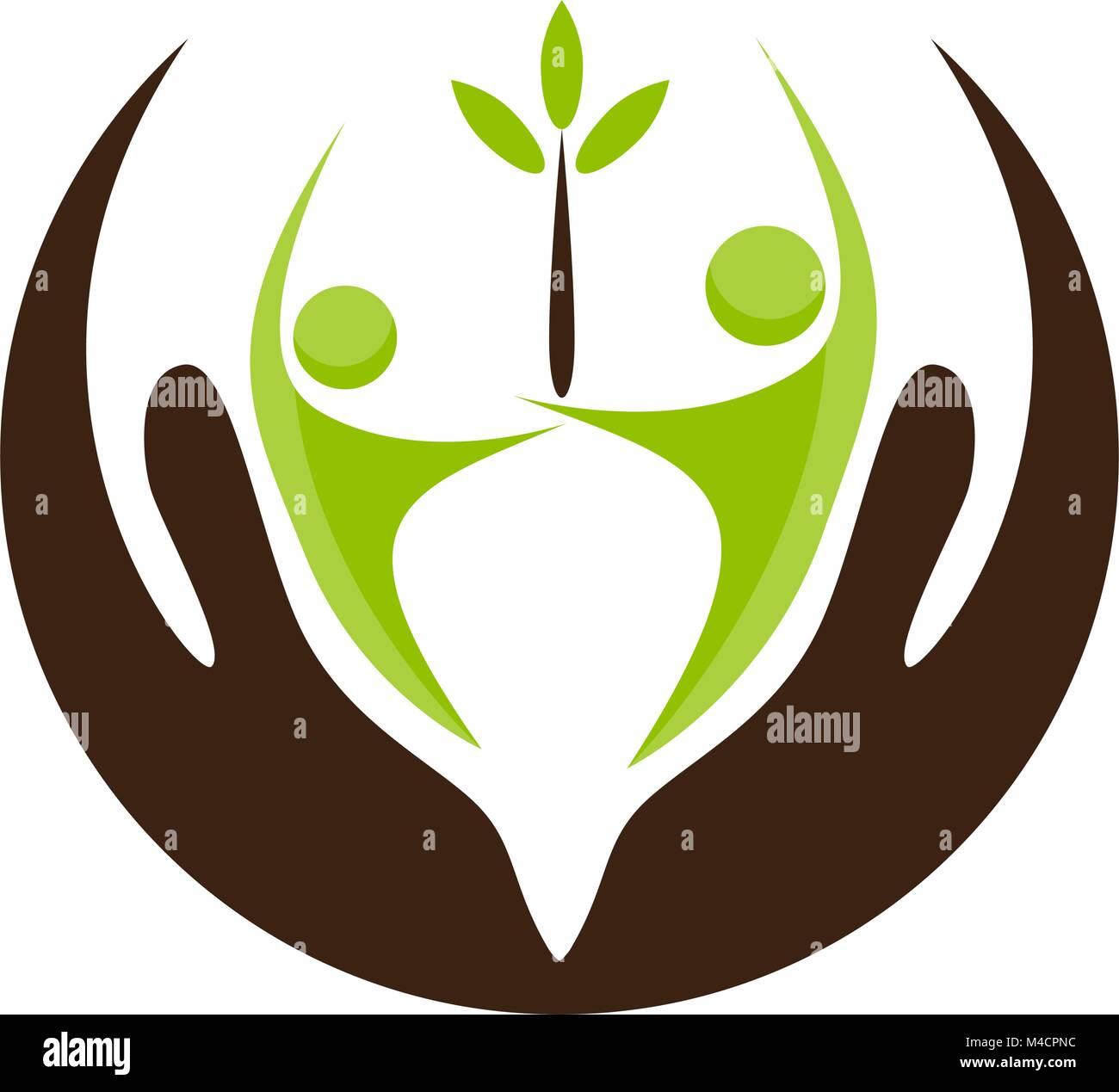 Taking care of our community Stock Vector Images - Alamy