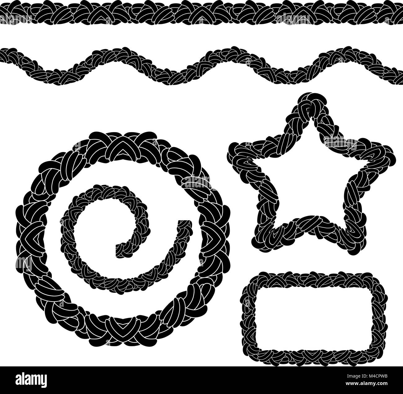 Repeating image Black and White Stock Photos & Images - Alamy