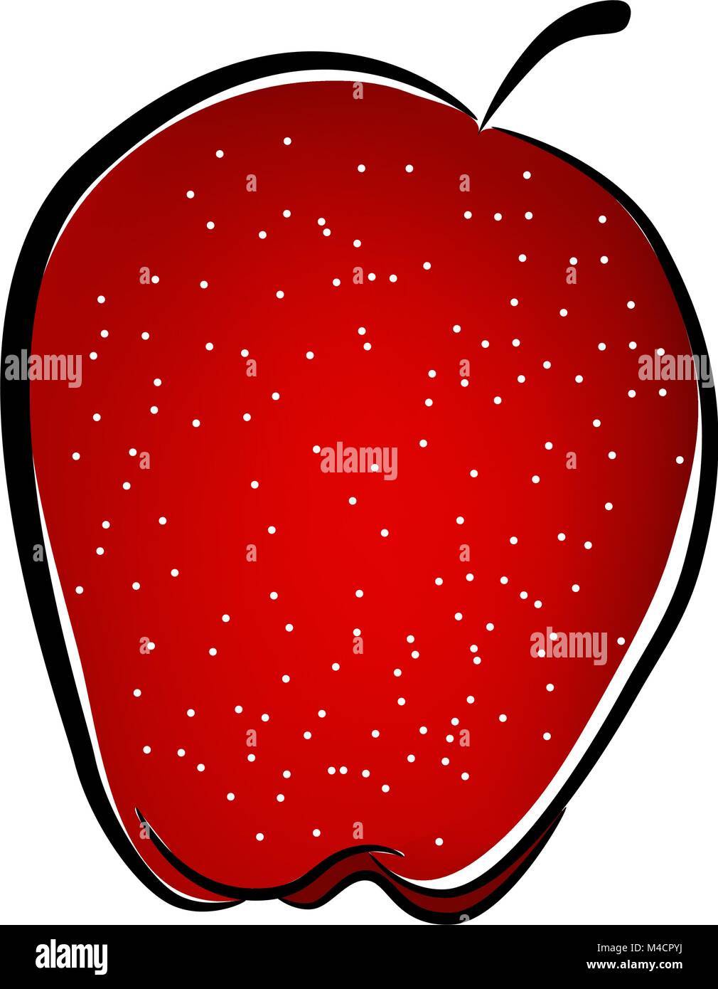 A image of an abstract red apple Stock Vector Image & Art - Alamy