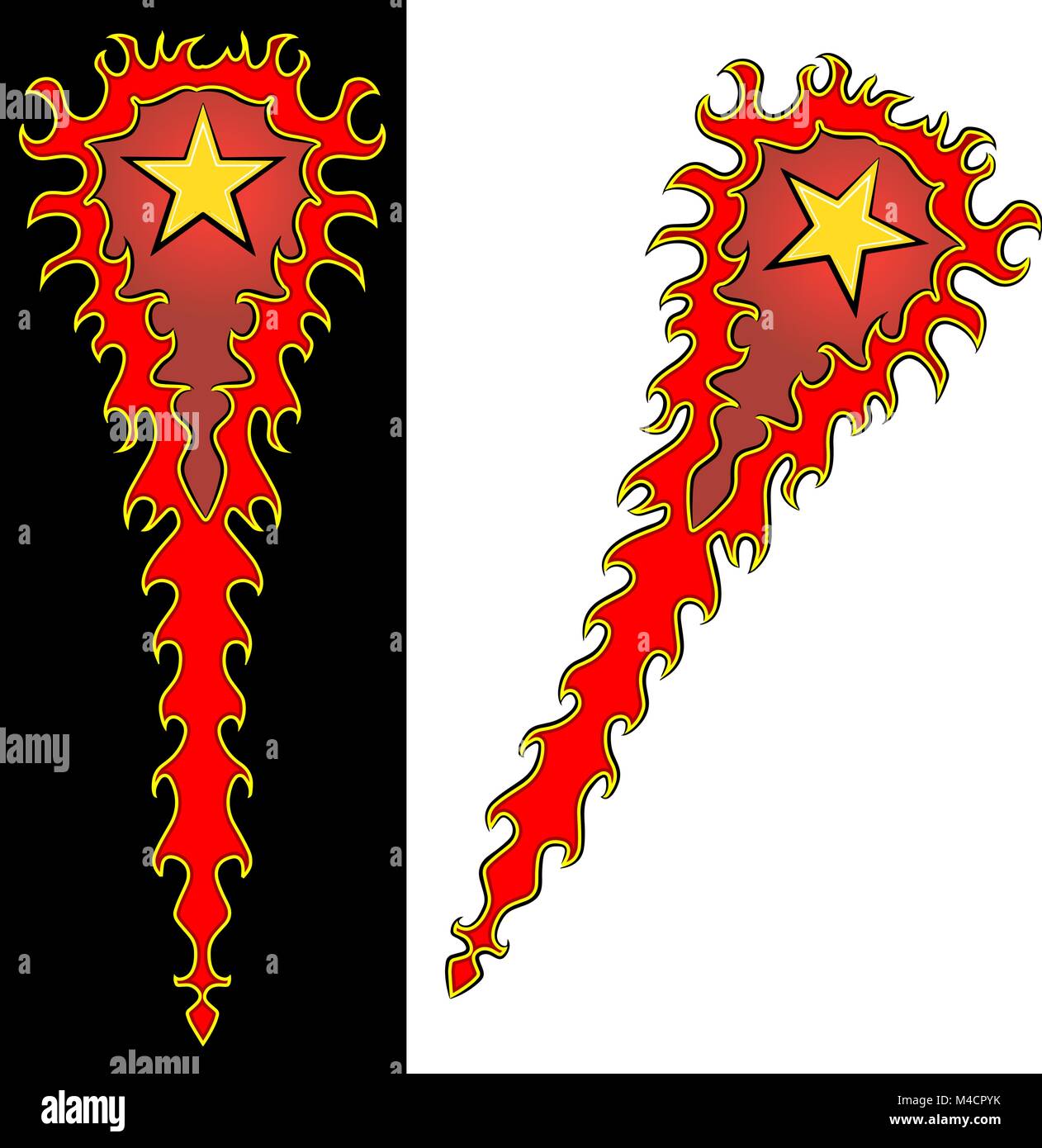 Shooting star clipart hi-res stock photography and images - Alamy