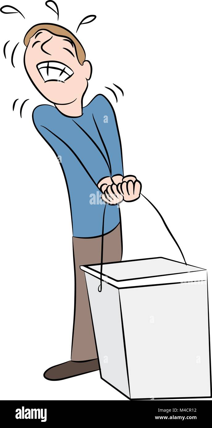 Litter man Stock Vector Images - Alamy