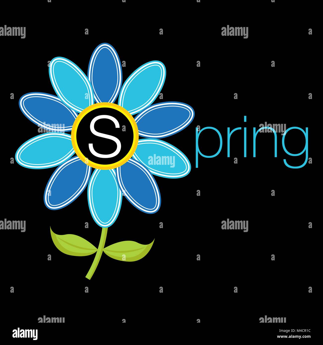 An image of a spring background Stock Vector Image & Art - Alamy