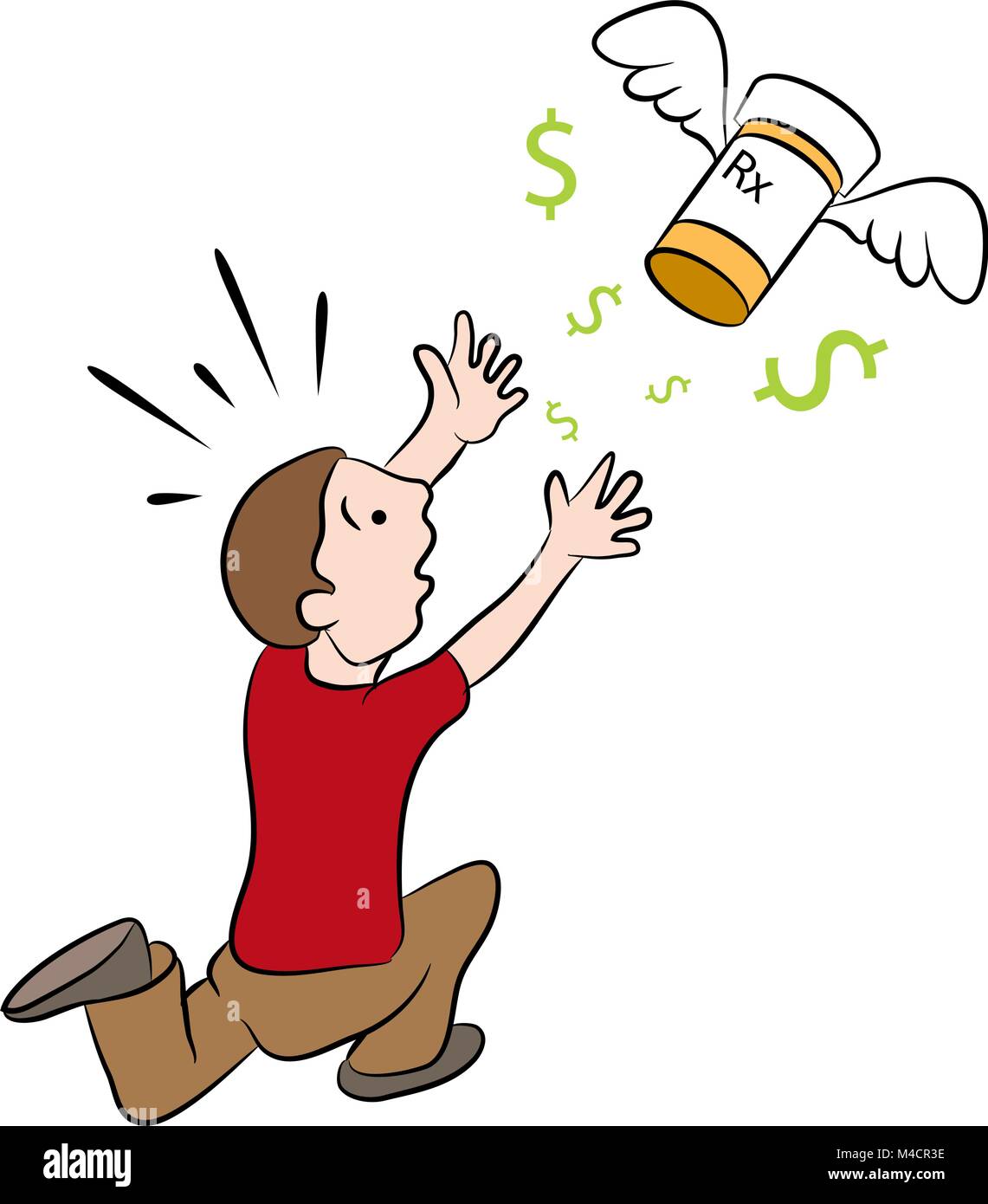 Medical cost illustration Stock Vector Images - Alamy