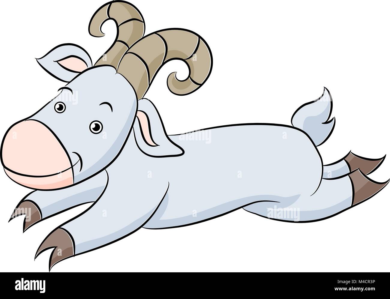 Leaping ram Stock Vector Images - Alamy