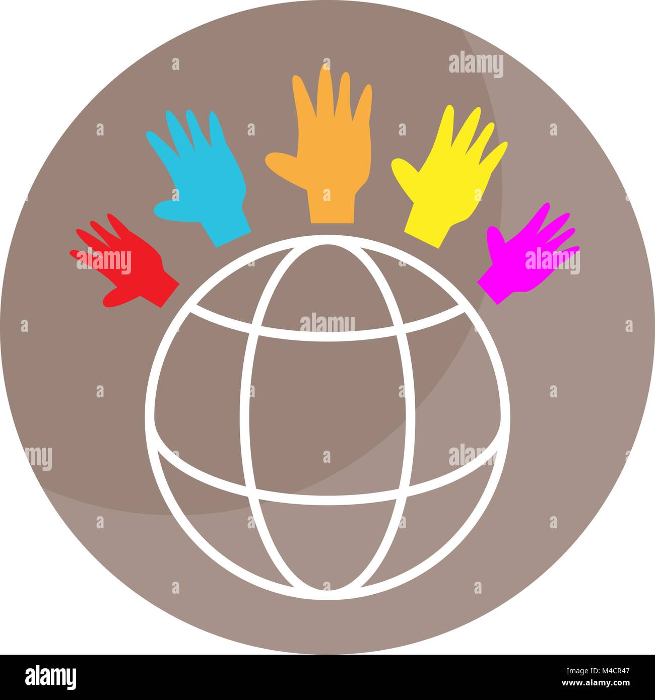 An image of a global diversity icon Stock Vector Image & Art - Alamy