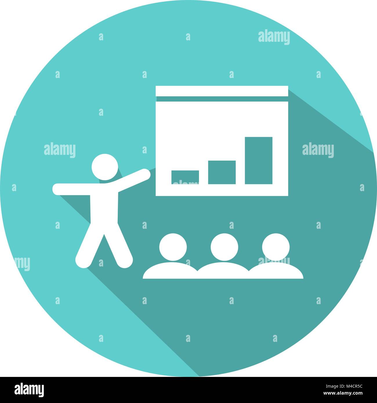 Presenter audience Stock Vector Images - Alamy