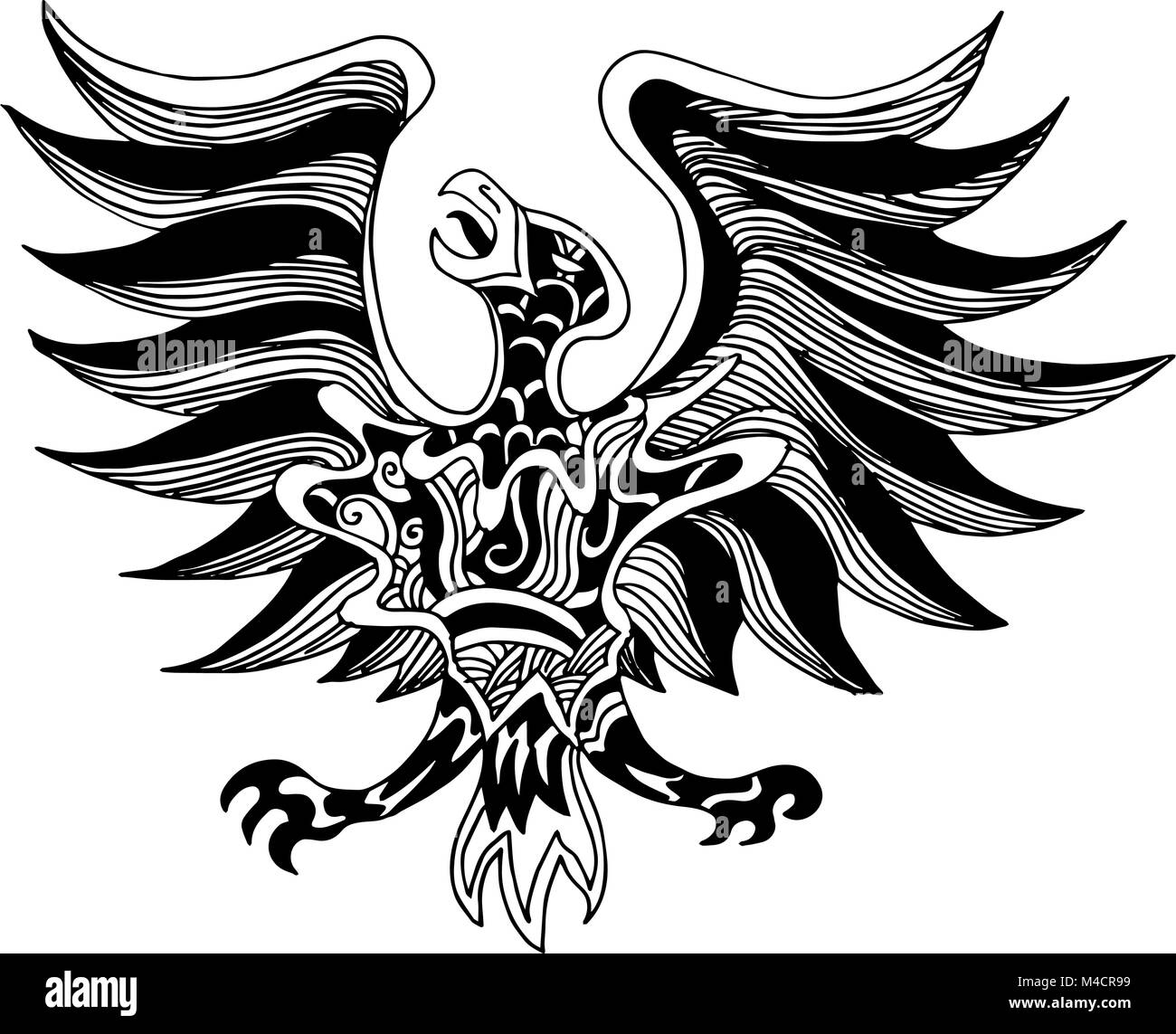 Greek art bird Cut Out Stock Images & Pictures - Alamy