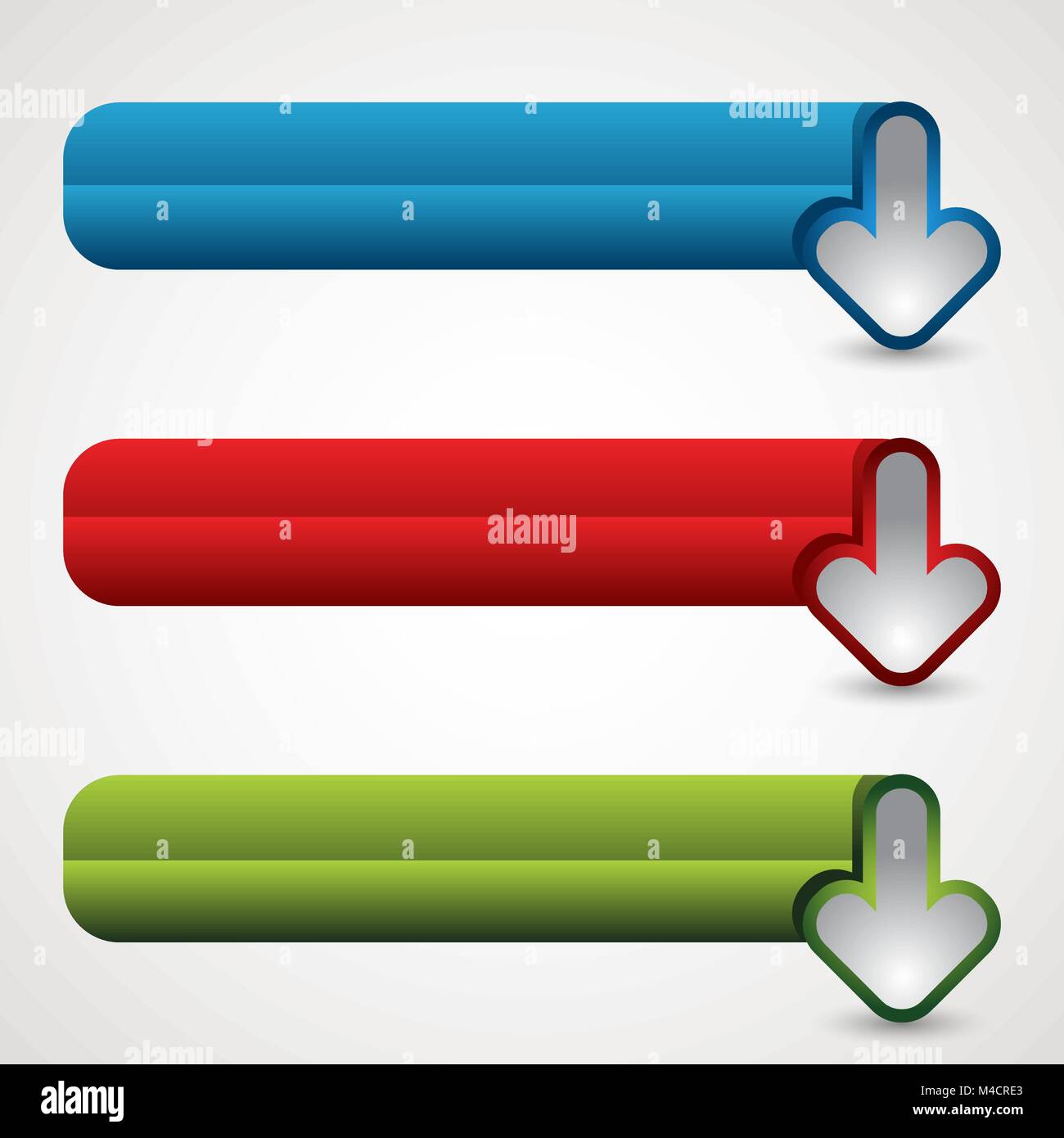 An image of a button icon set Stock Vector Image & Art - Alamy