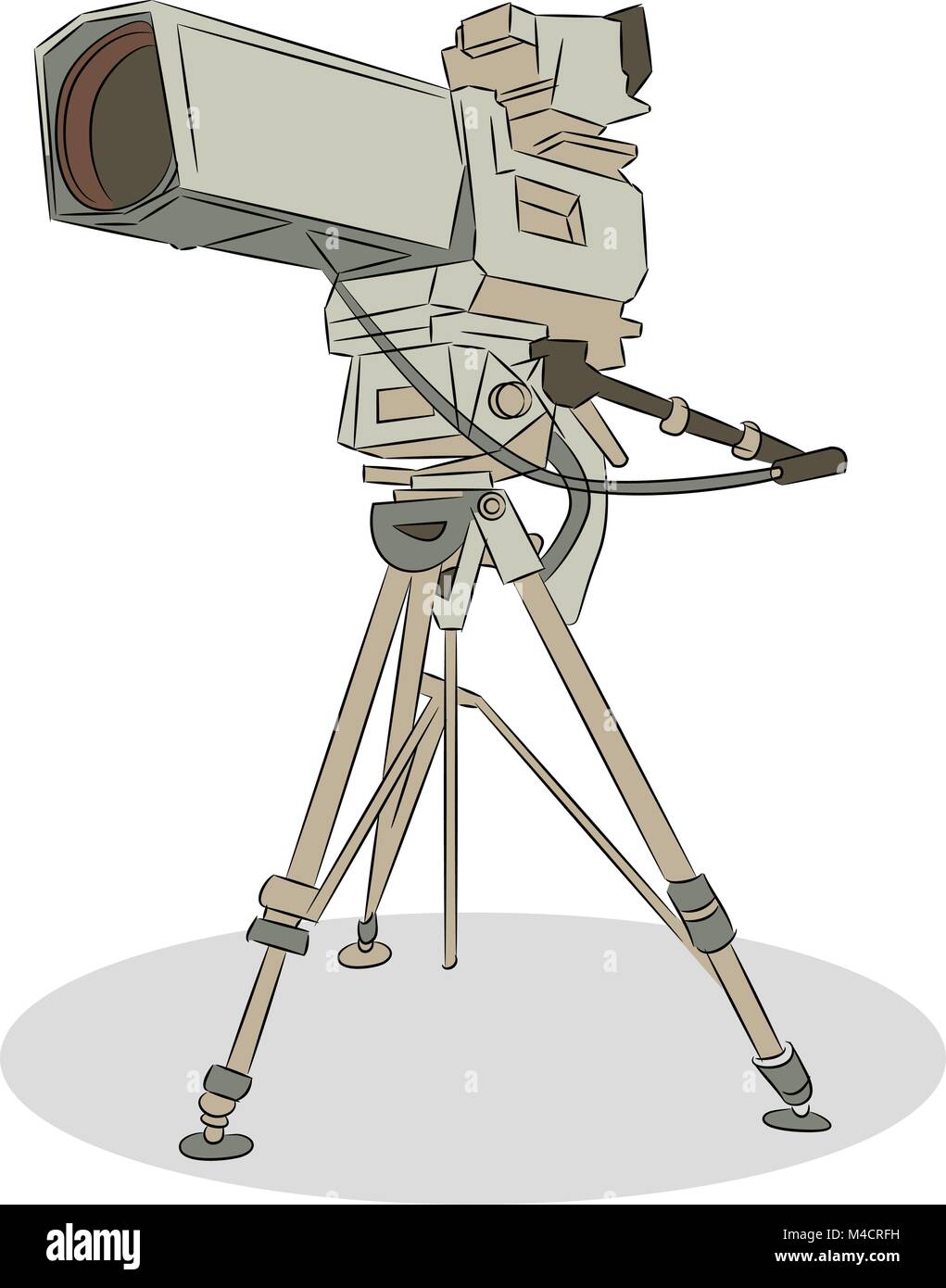 Tv Studio Camera Clip Art