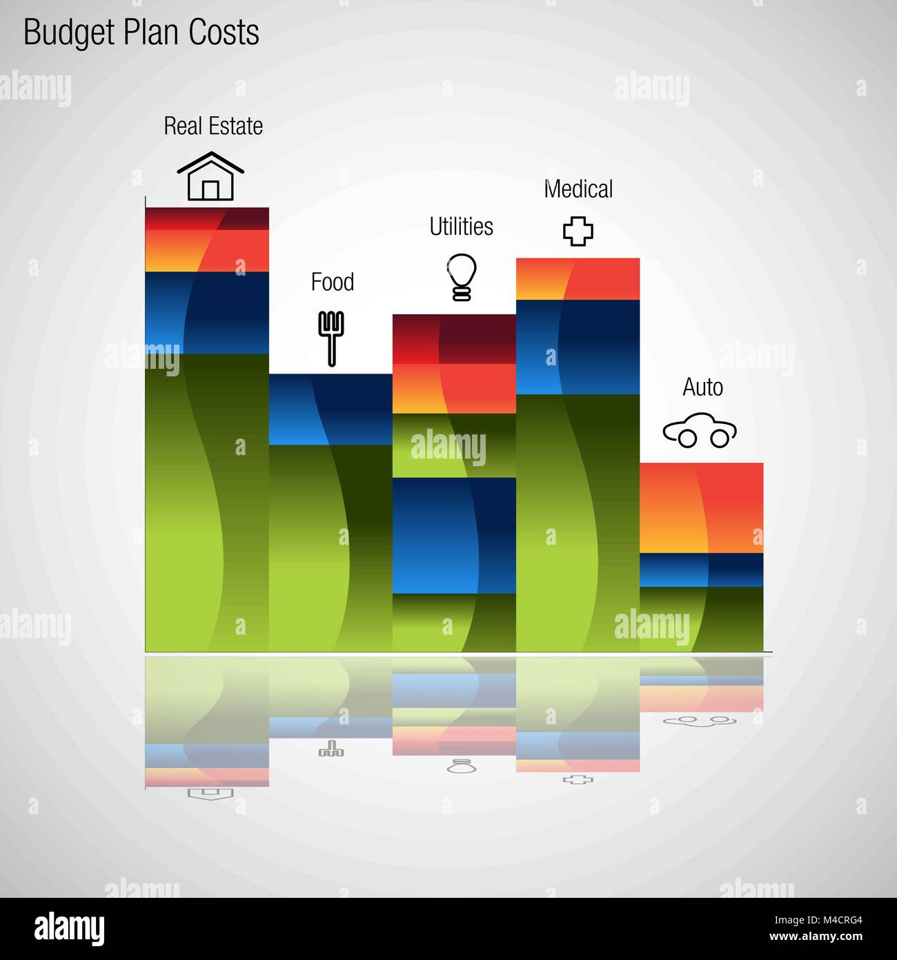 An image of a budget plan chart Stock Vector Image & Art - Alamy
