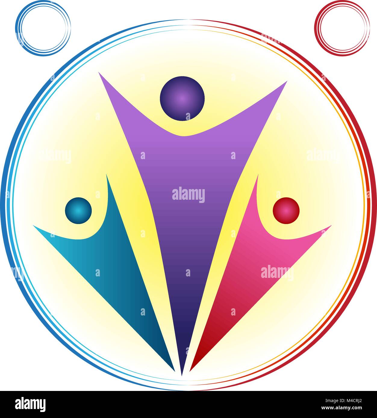 Hand raising victory Stock Vector Images - Alamy