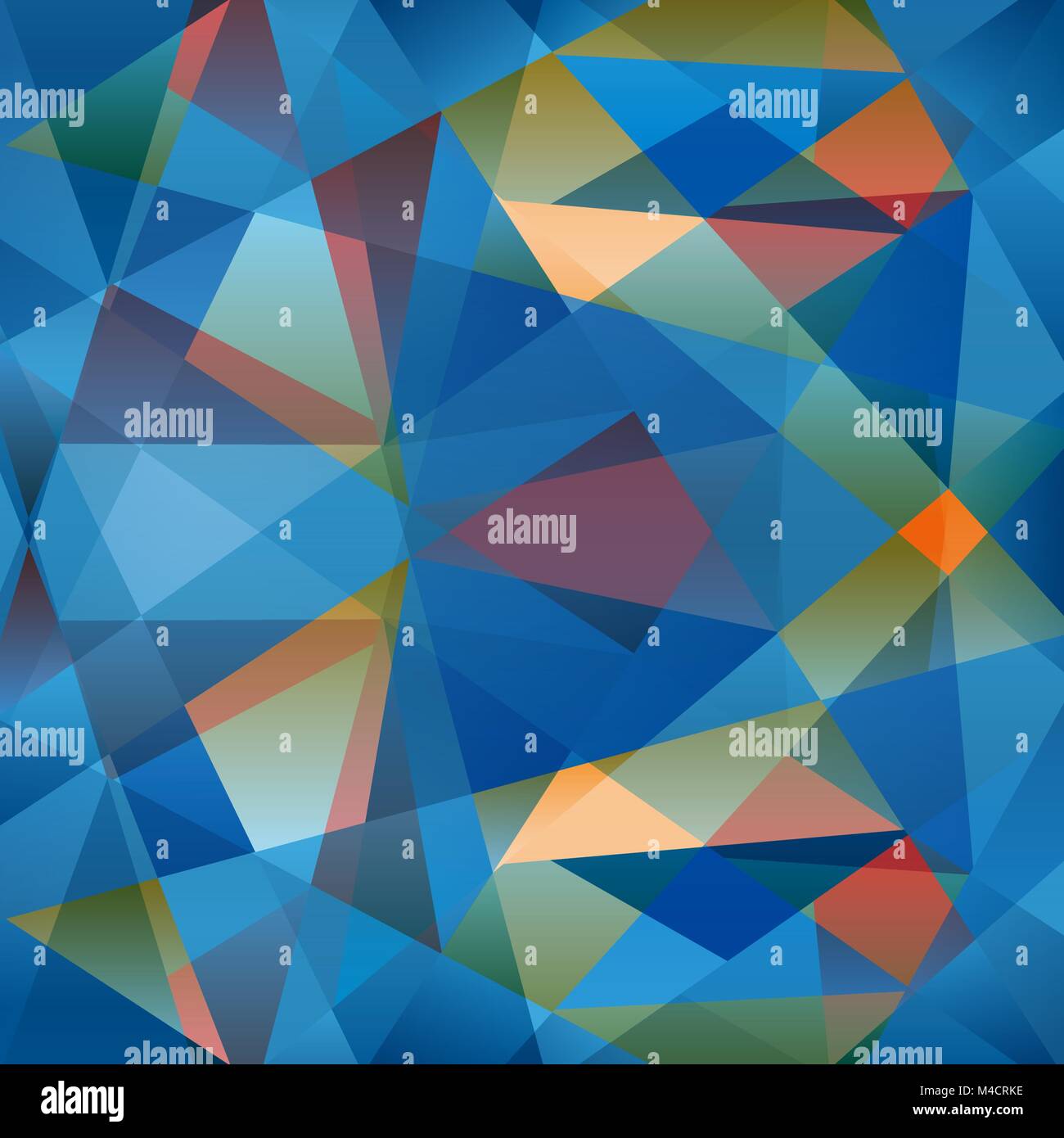 An image of a geometric wave pattern - polygon style Stock Vector Image ...