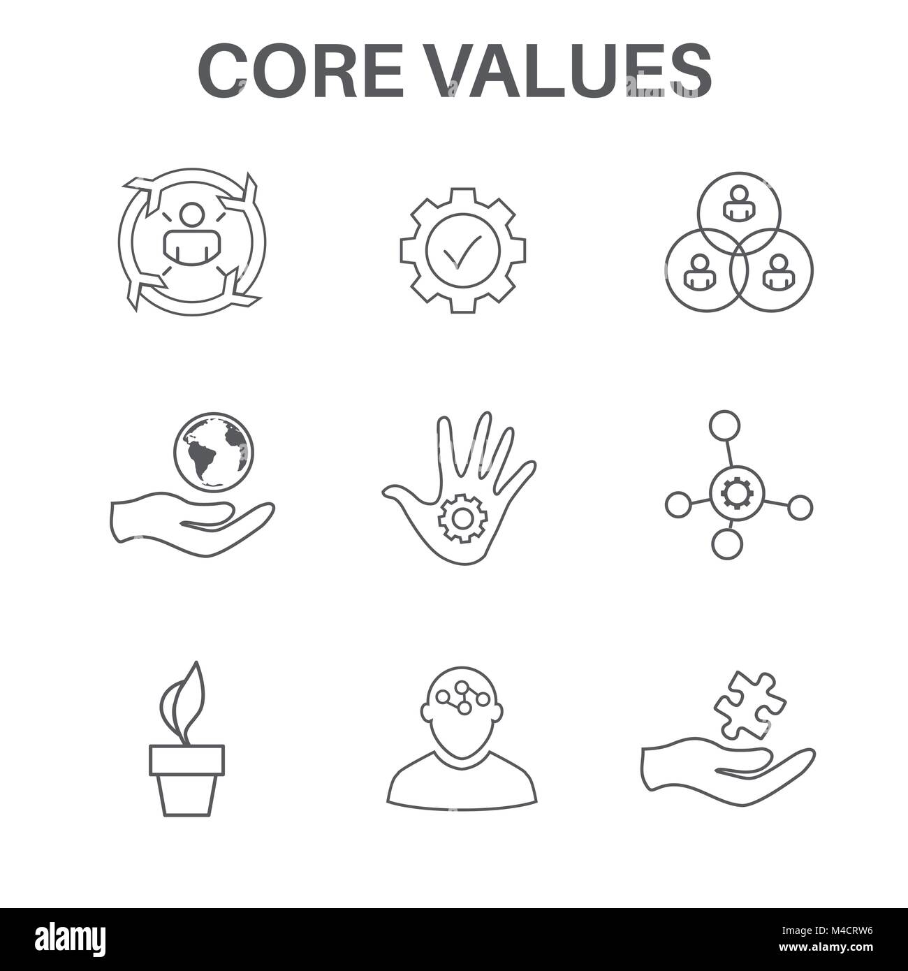Core Values with Social Responsibility Image - Business Ethics & Trust ...