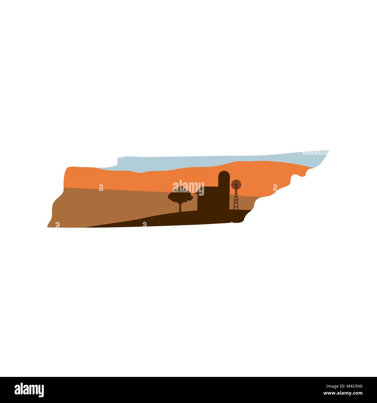 Tennessee state tree Stock Vector Images - Alamy