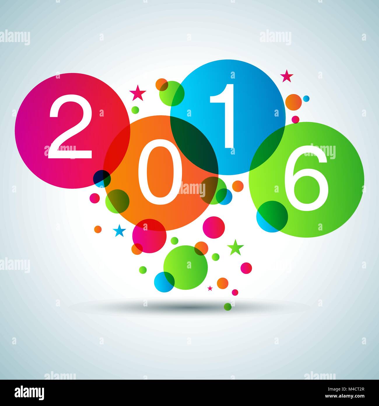Year 2016 Stock Vector Images - Alamy
