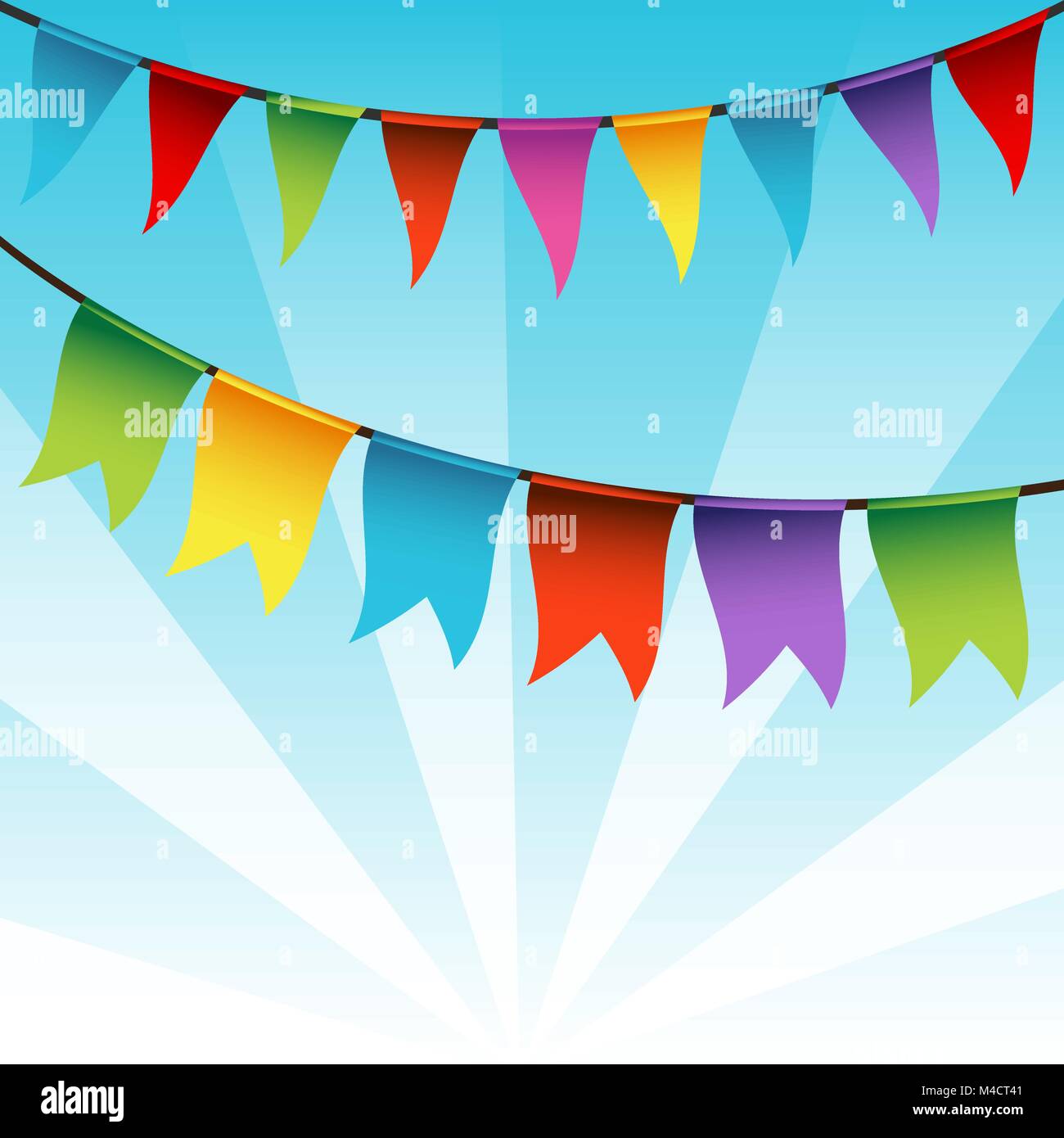 Purple flags Stock Vector Images - Alamy