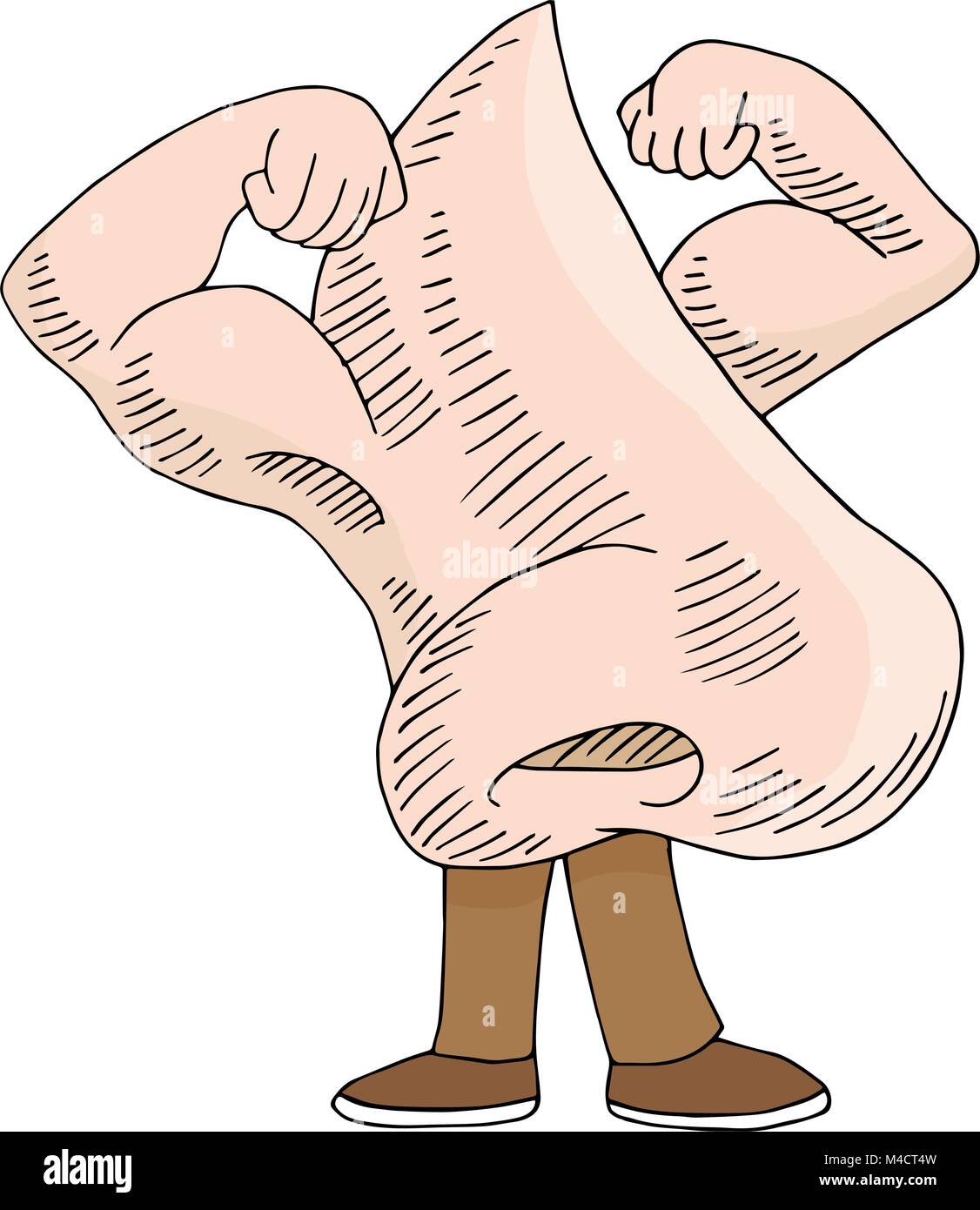 A strong Stock Vector Images - Alamy