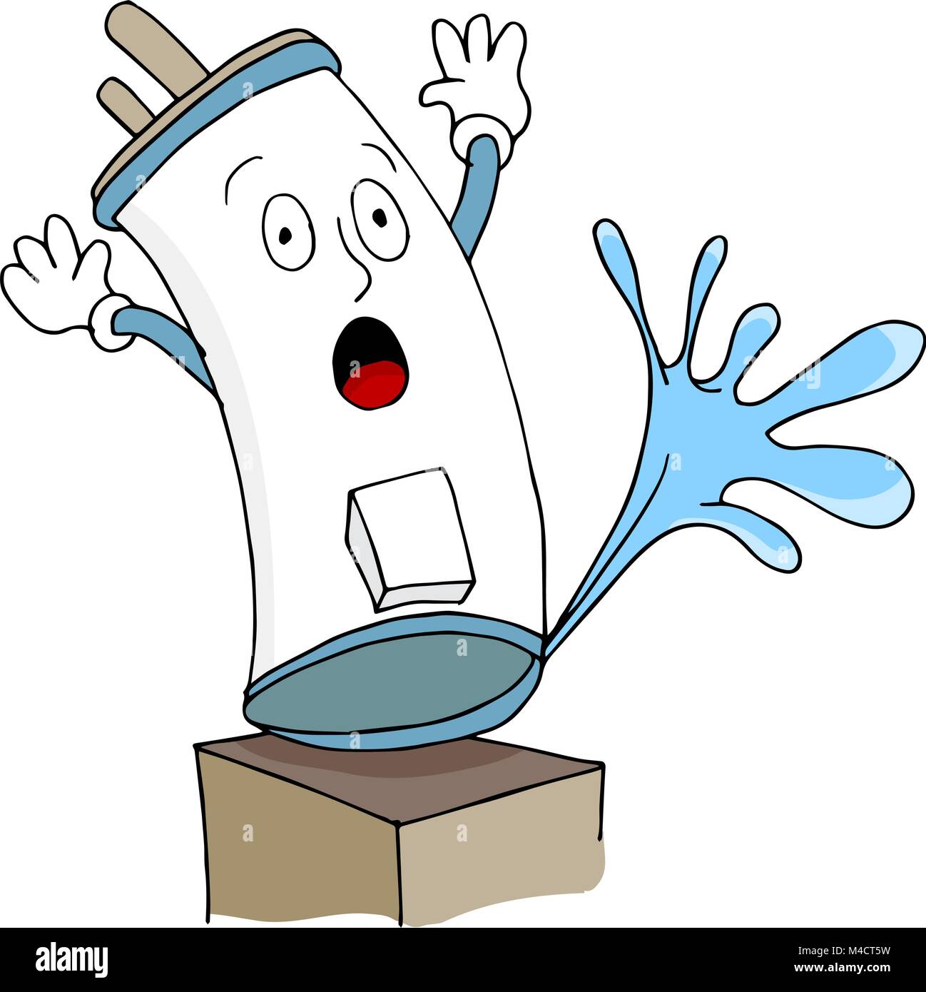 Leaking home Stock Vector Images - Alamy