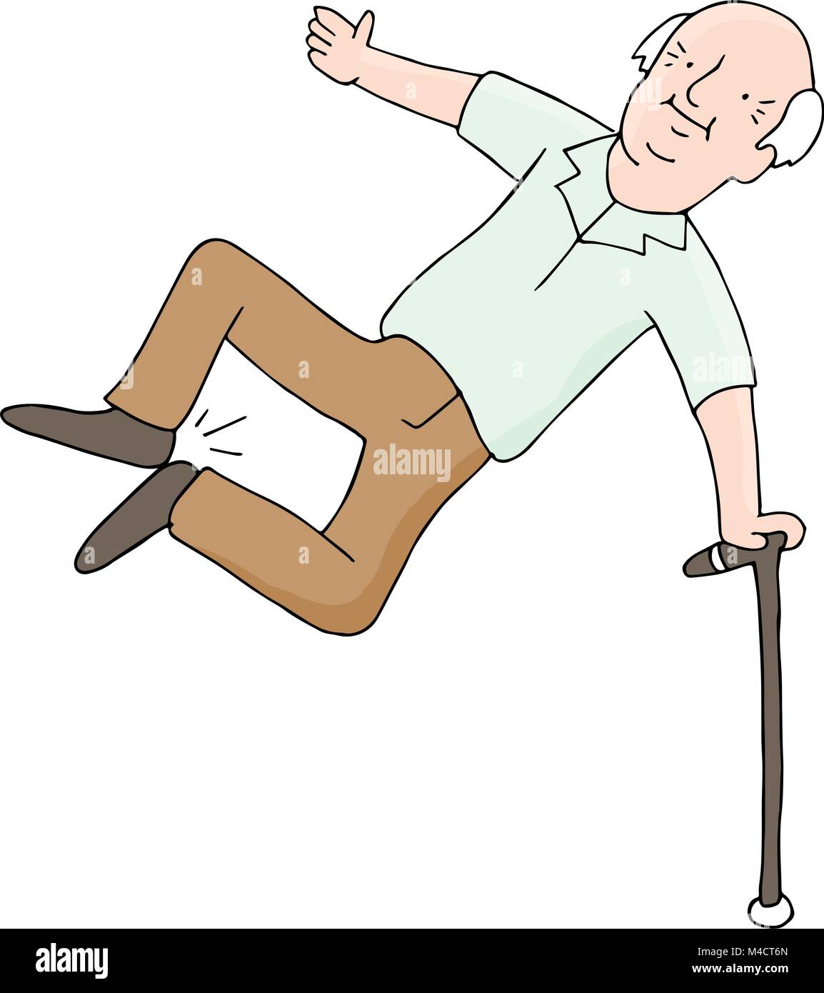 Kicking his heels Stock Vector Images - Alamy