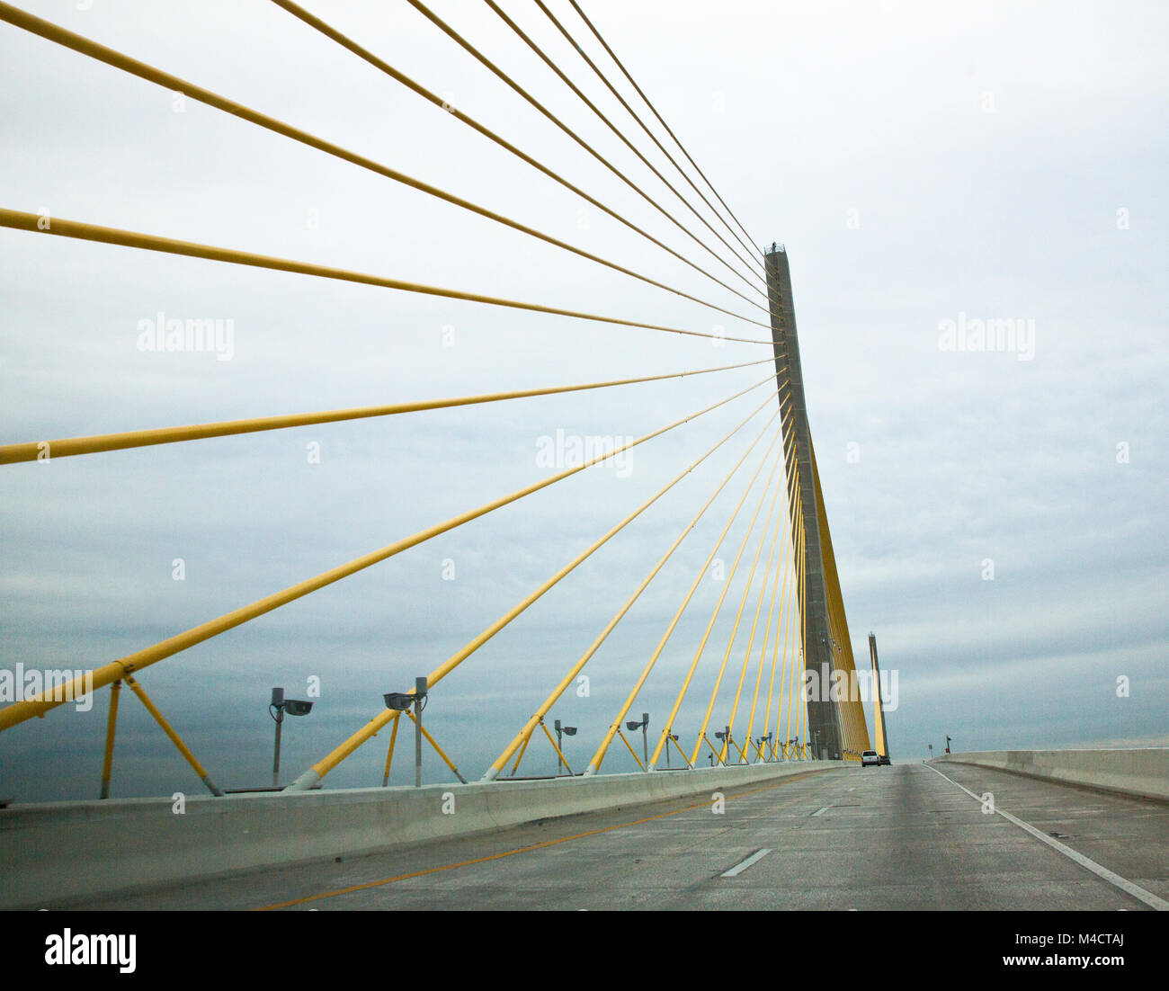 Views of the Sunshine Skyway Bridge, Tampa Bay, Florida Stock Photo - Alamy