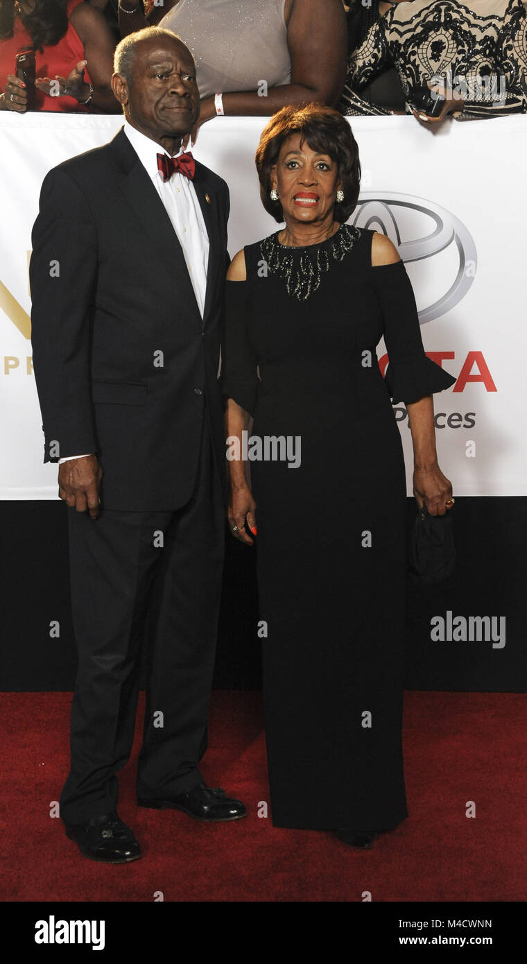 The 49th NAACP Image Awards arrivals Featuring: Maxine Waters, Sid ...