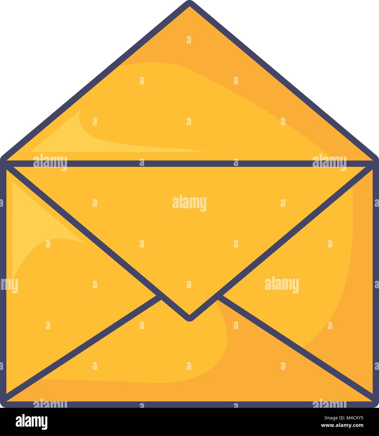 open envelope icon Stock Vector Image & Art - Alamy