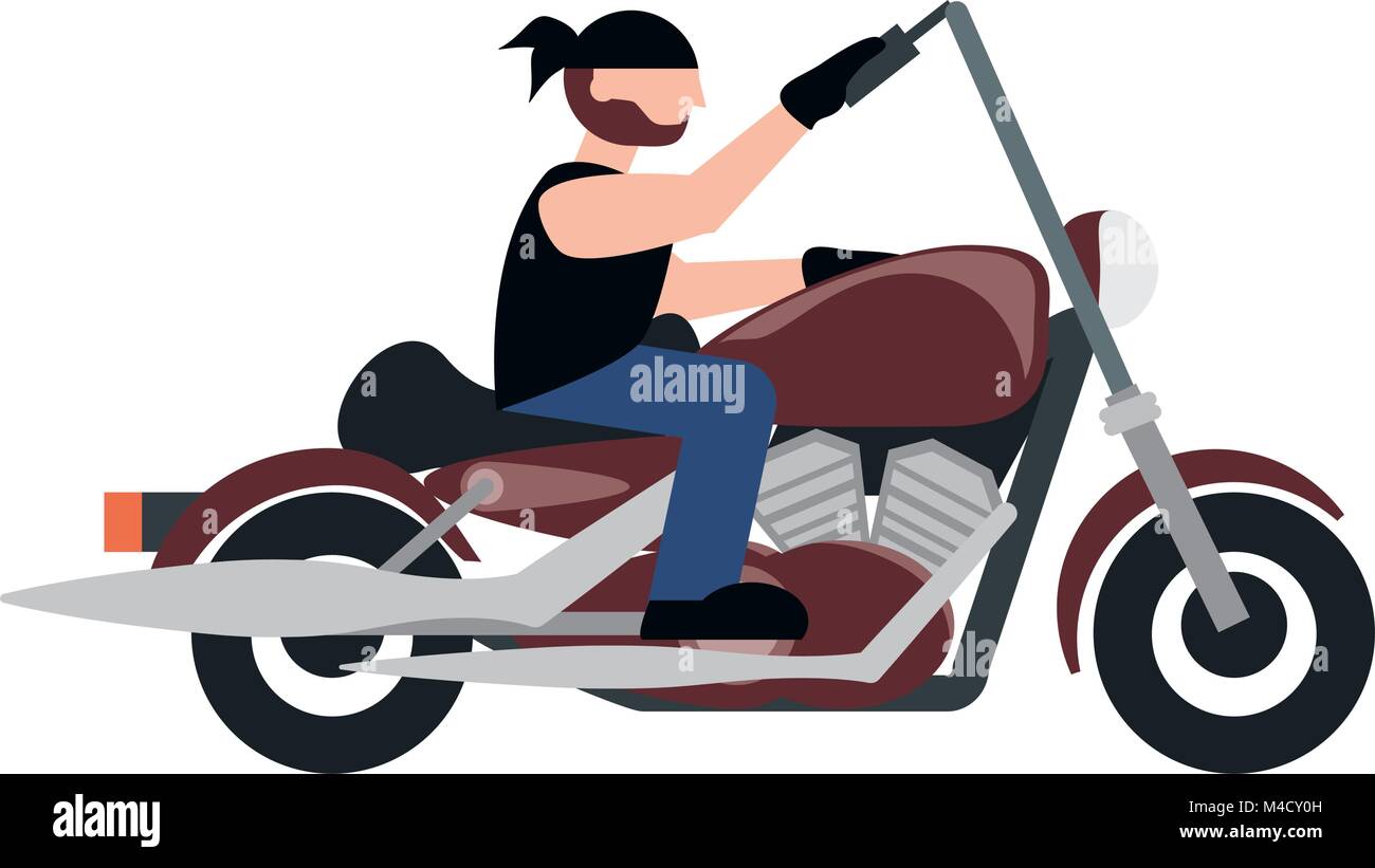 Motorcycle biker design Stock Vector Image & Art - Alamy