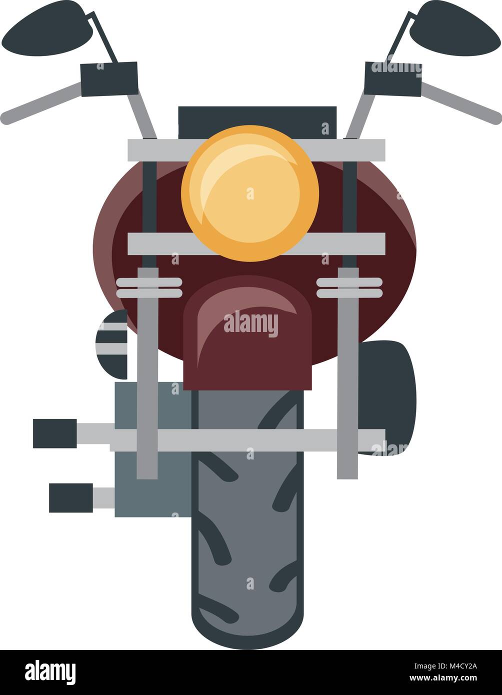 Classic motorcycle design Stock Vector Image & Art - Alamy