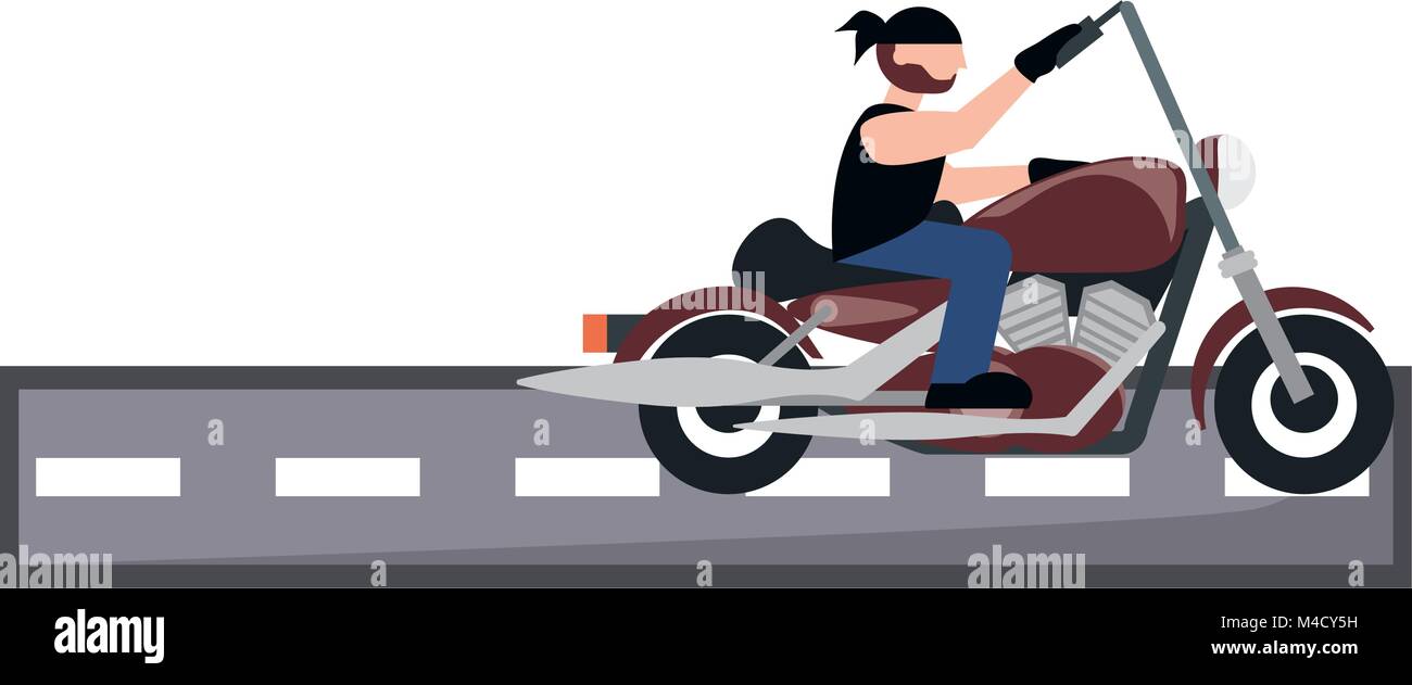 Motorcycle biker design Stock Vector Image & Art - Alamy