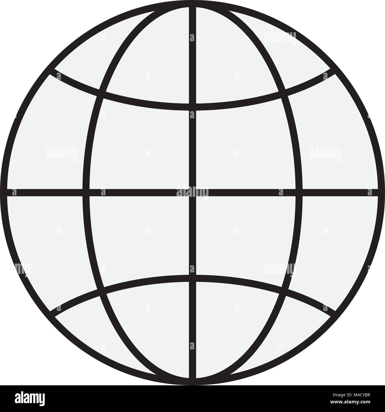 global sphere icon Stock Vector Image & Art - Alamy