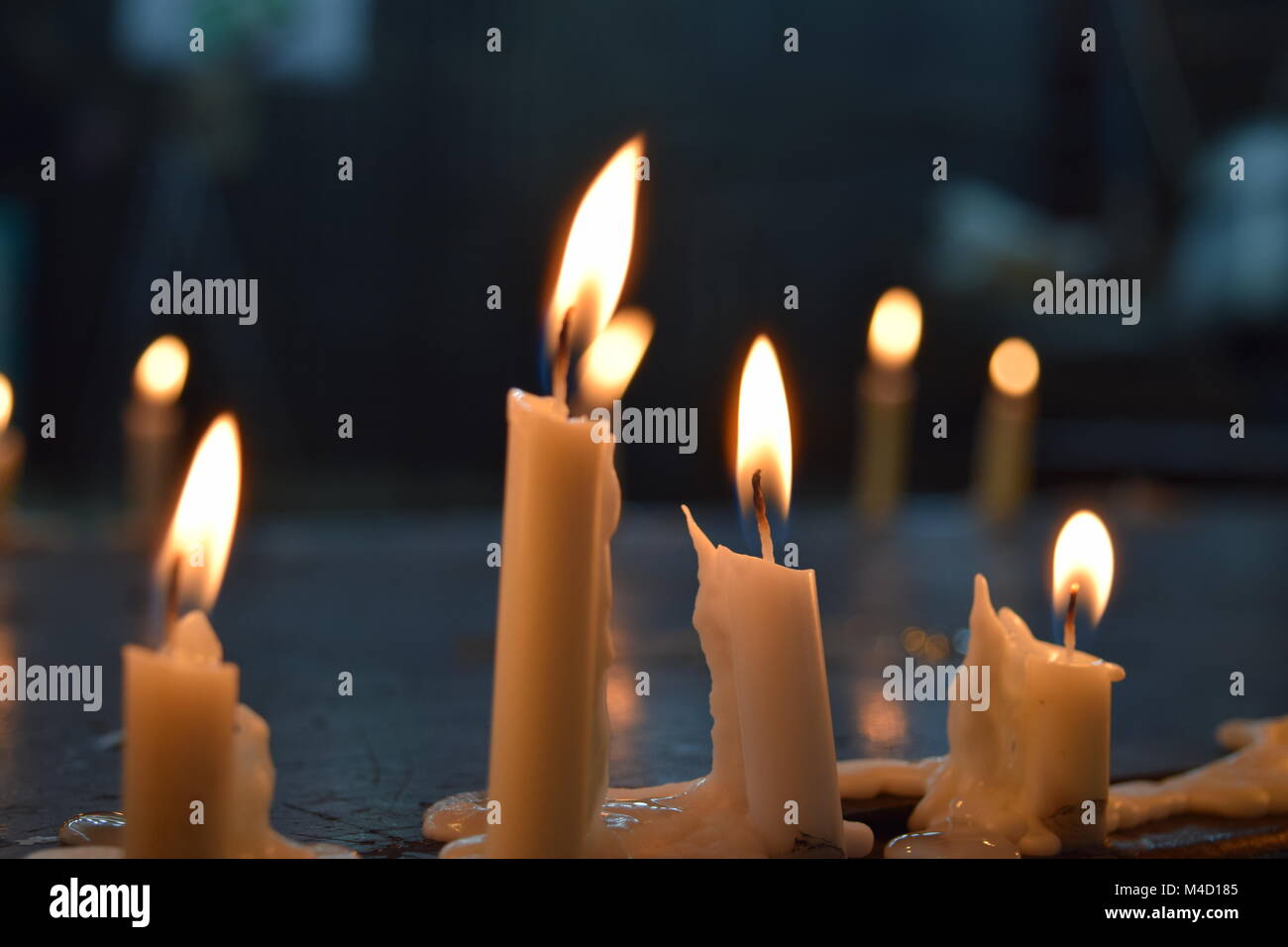 Sacrifice candles hi-res stock photography and images - Alamy