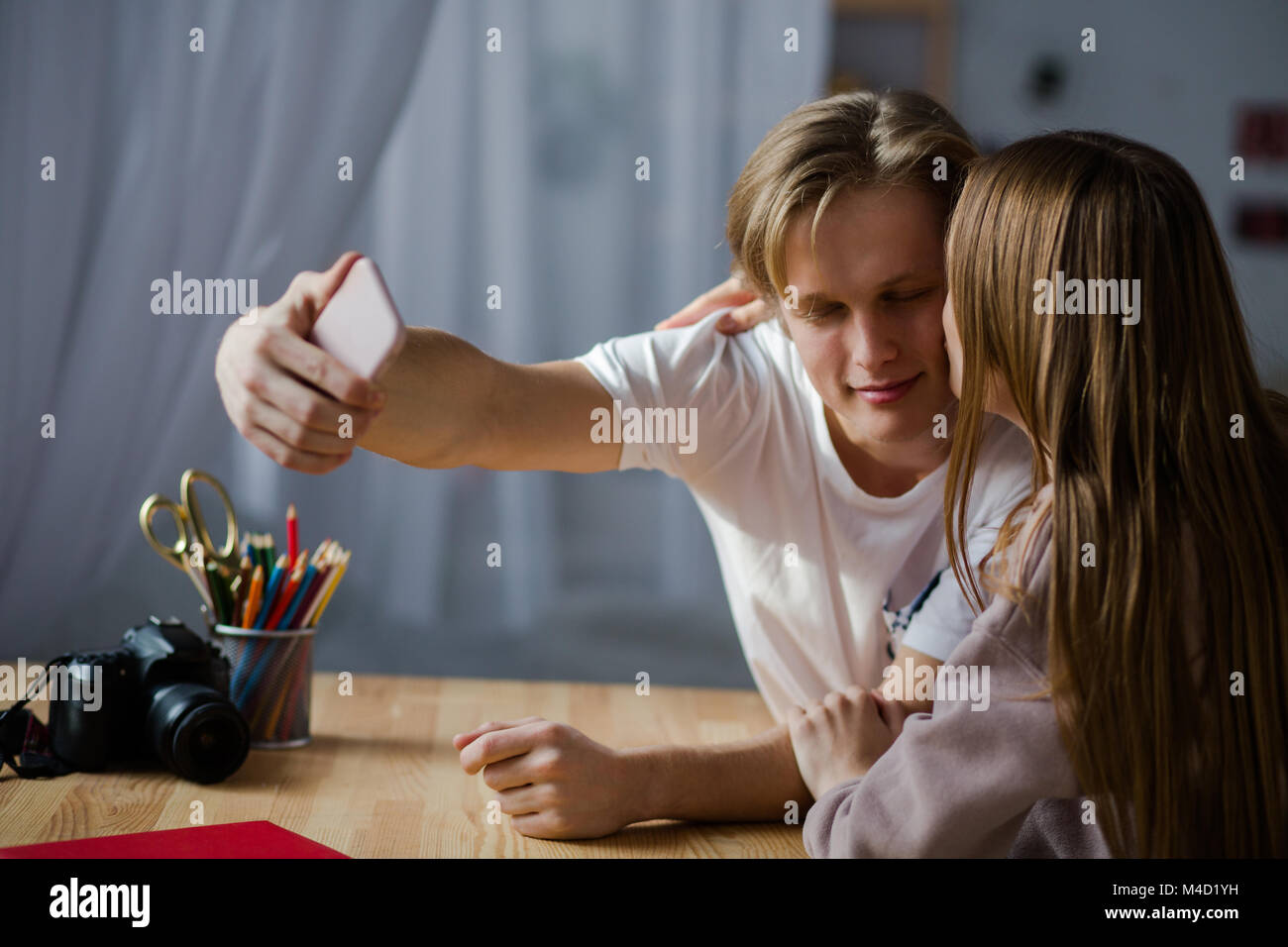 Happy photo moments Stock Photo - Alamy