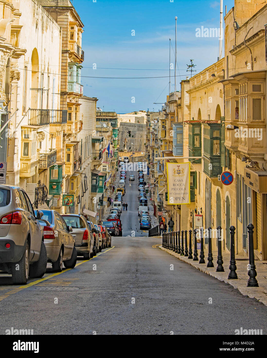 Valletta streets hi-res stock photography and images - Alamy