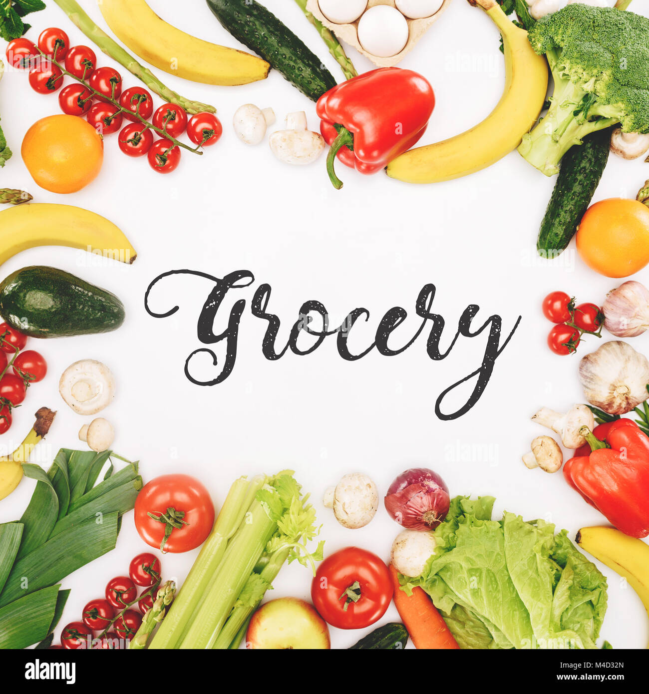 Grocery word hi-res stock photography and images - Alamy