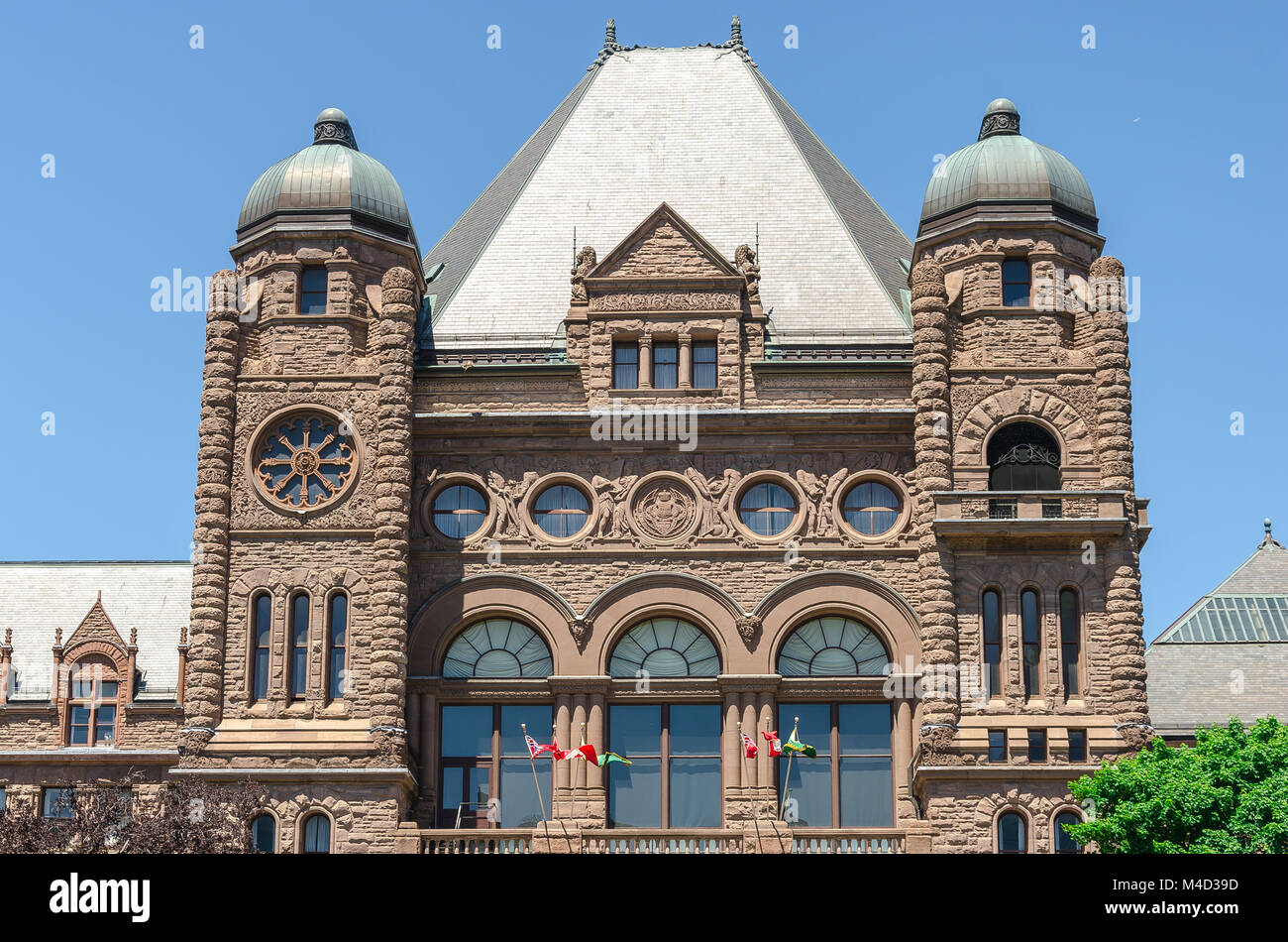 Toronto Legislative Building in Toronto, Ontario, Canada Stock Photo ...