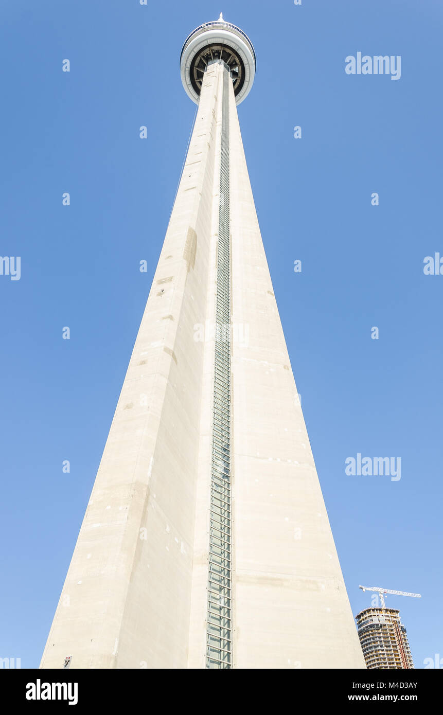 Toronto CN (Canadian National) Tower, Toronto, Ontario Stock Photo - Alamy