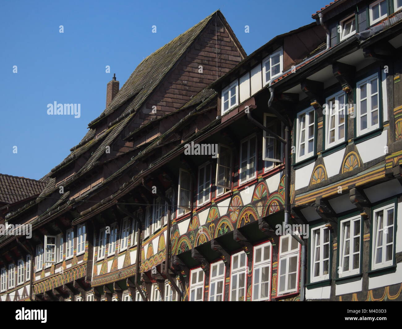 Einbeck - Historic old town, Germany Stock Photo - Alamy
