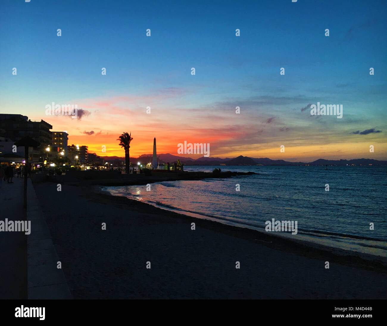Mallorca sunset hi-res stock photography and images - Alamy