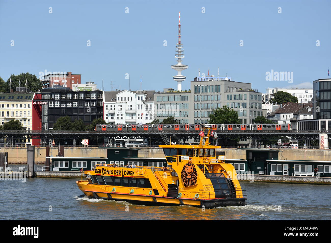 Port of Hamburg in Germany Stock Photo - Alamy