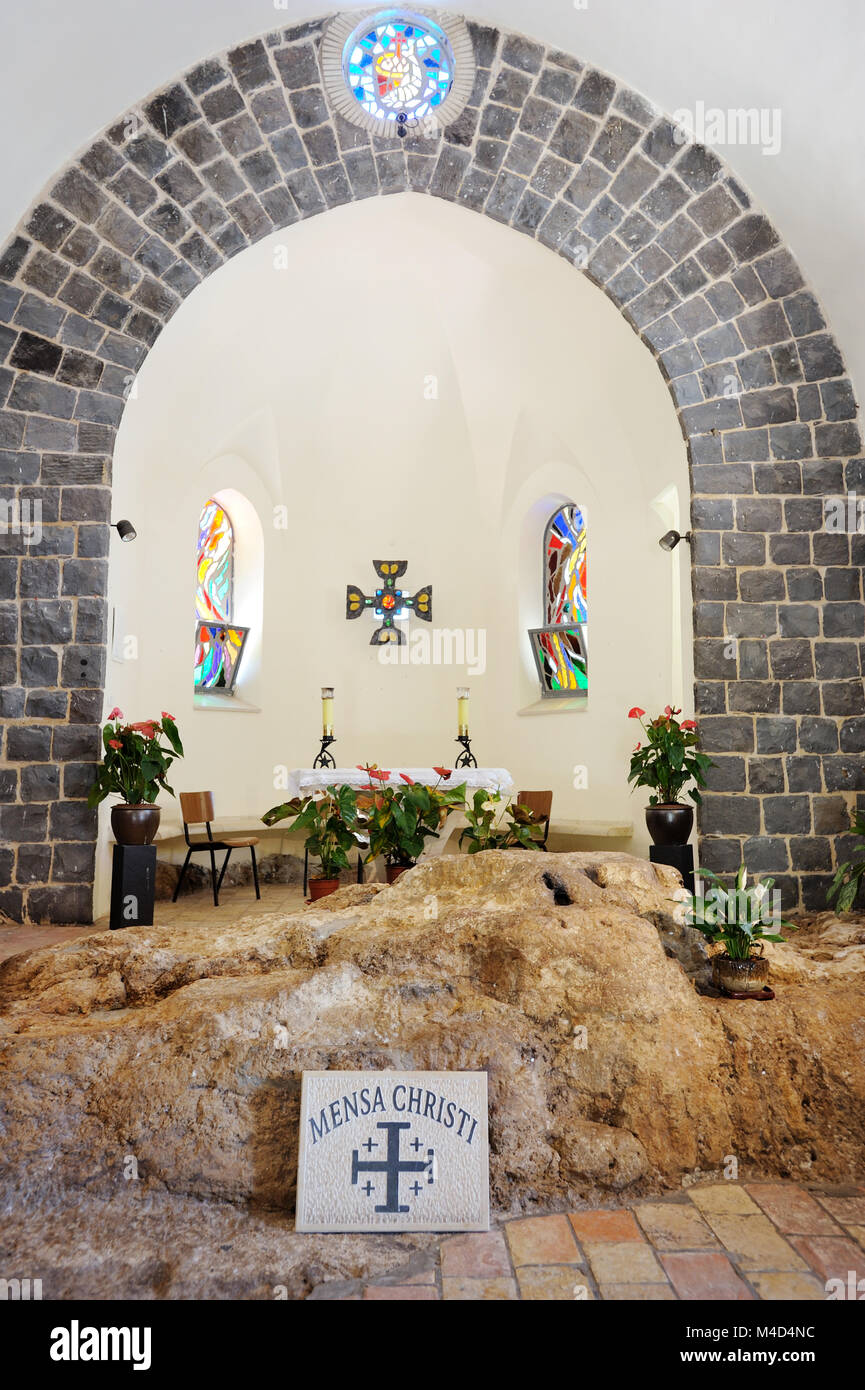 Church of the Primacy of St. Peter Stock Photo - Alamy