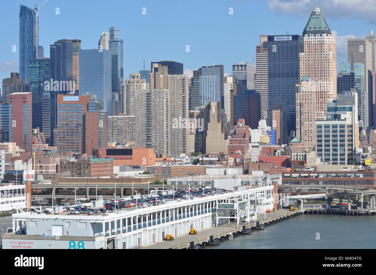 View of Manhattan in New York Stock Photo - Alamy