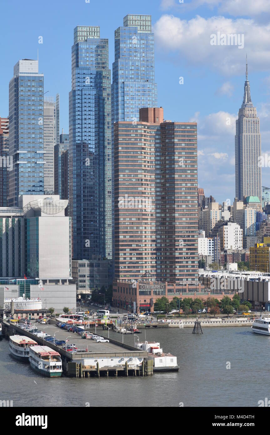 View of Manhattan in New York Stock Photo - Alamy