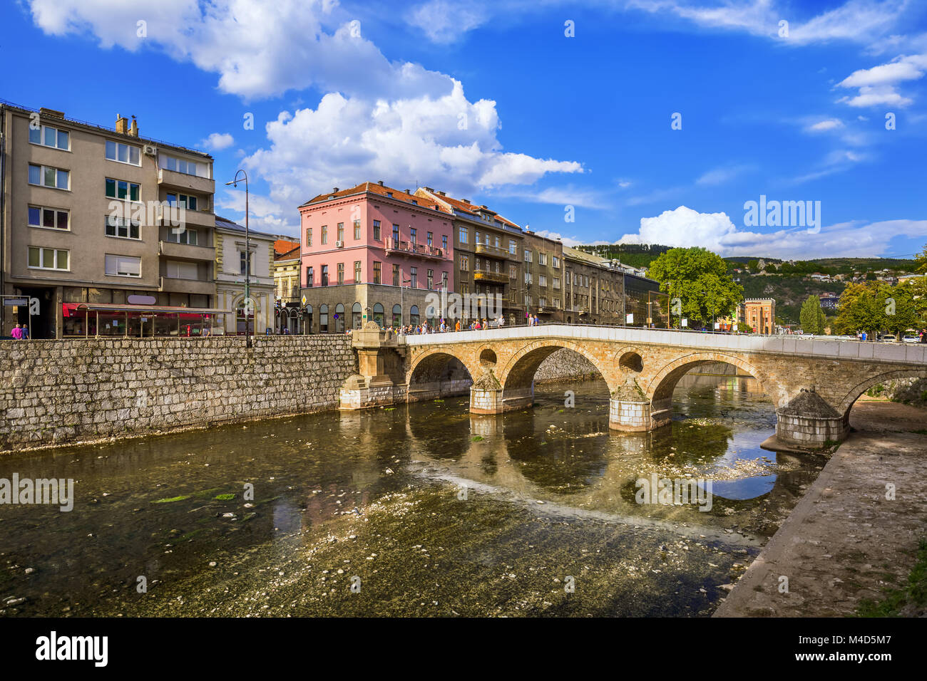 Latin Bridge in Sarajevo - Bosnia and Herzegovina Stock Photo - Alamy
